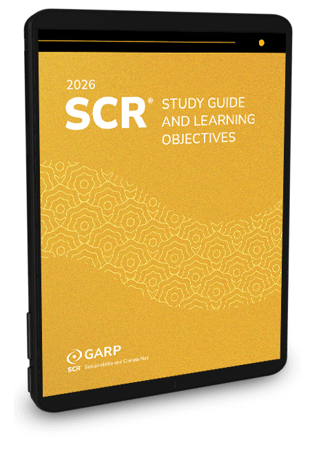 SCR® Study Guide & Learning Objectives | GARP
