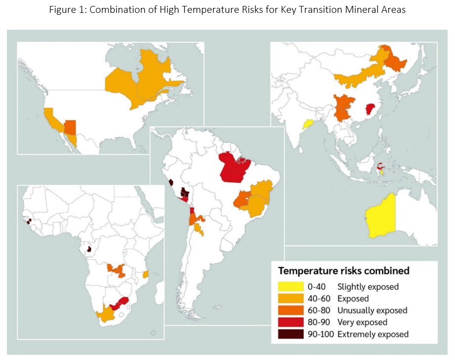 Physical and Transition Risk Interactions: A Case Study in Mining