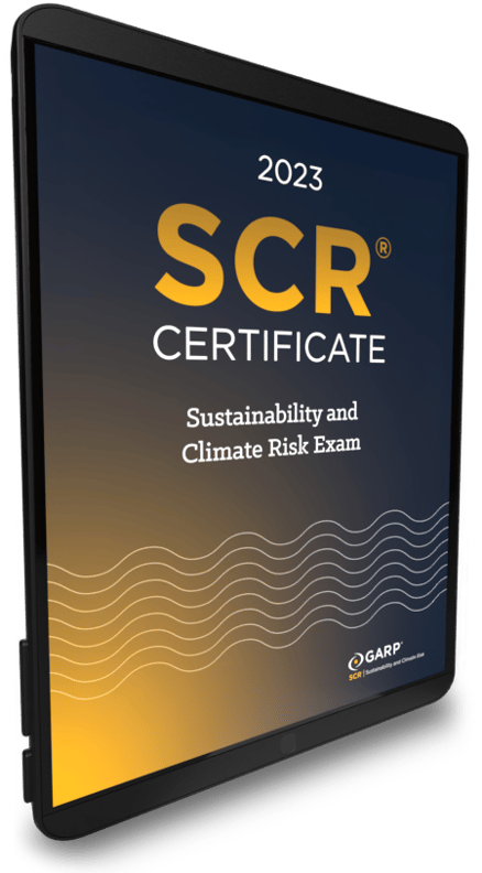 Study Materials | Sustainability & Climate Risk (SCR®) | GARP