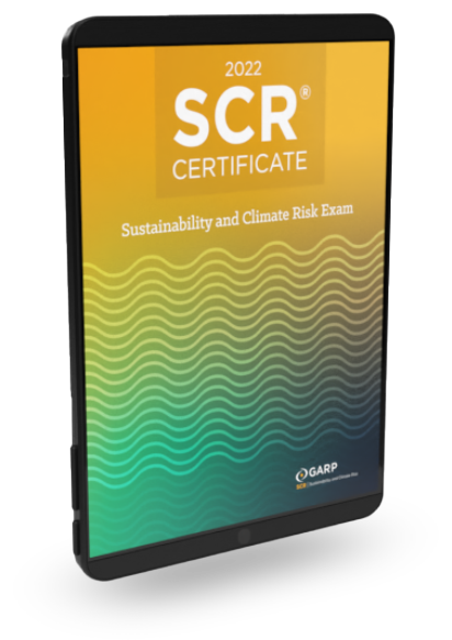 Study Materials | Sustainability & Climate Risk (SCR®) | GARP